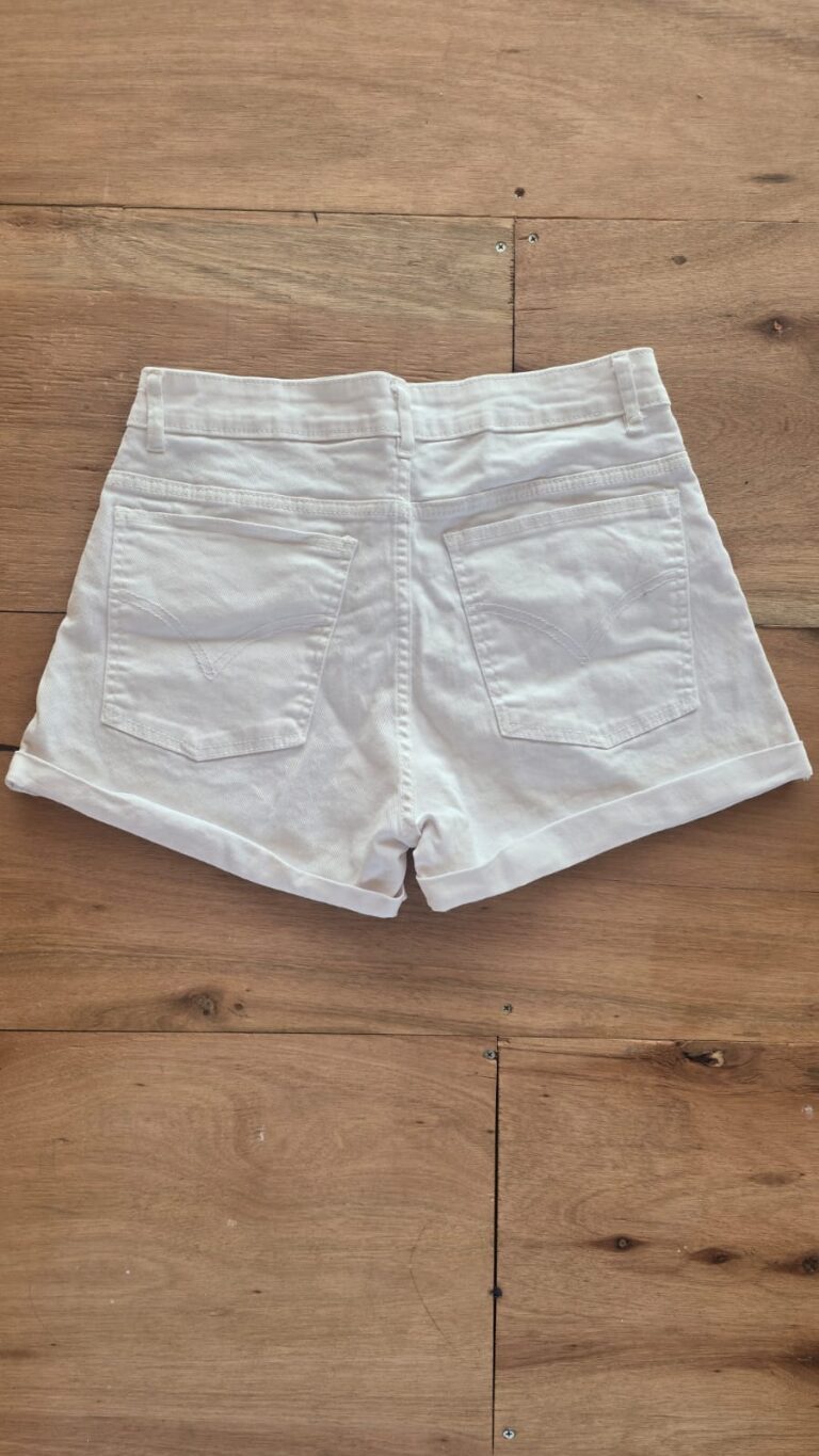 Short lala blanco – Lamaja Bikinis